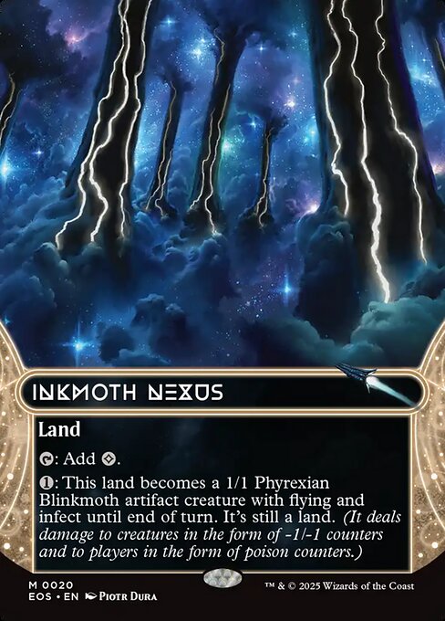Inkmoth Nexus (20) - BORDERLESS - FULL ART - NM – Java Game Haus